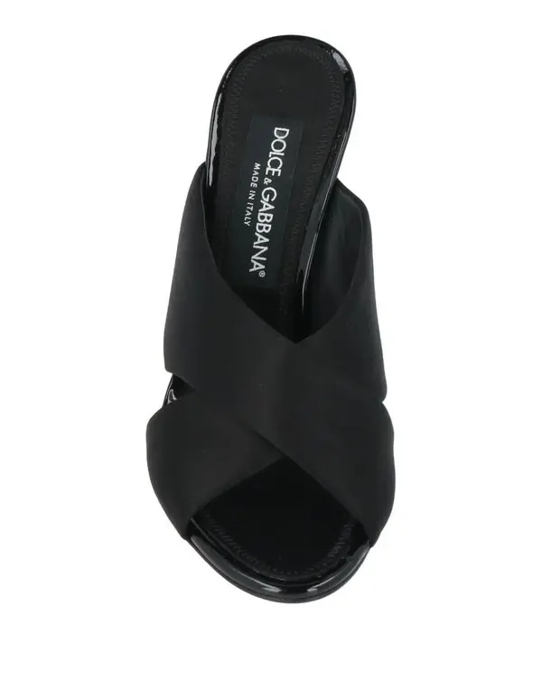 Dolce & Gabbana Minimalist Satin High-heeled Sandals