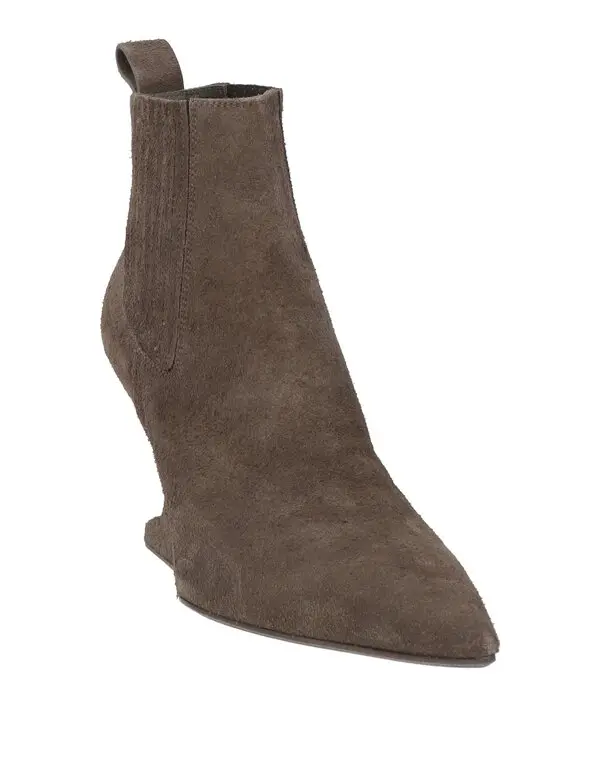 Rick Owens Suede Chelsea Boots