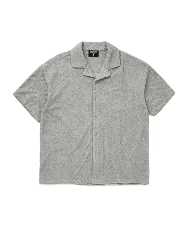 WRSTBHVR Fred Geometric-patterned Camp-collar Shirt