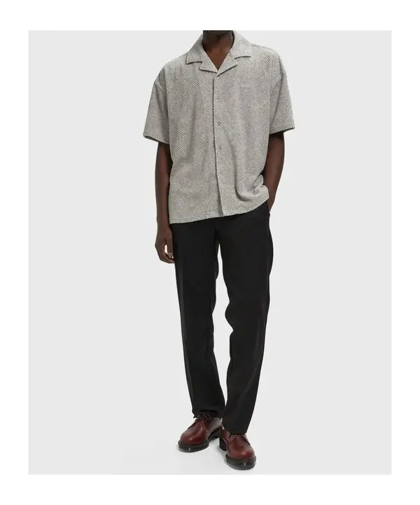 WRSTBHVR Fred Geometric-patterned Camp-collar Shirt