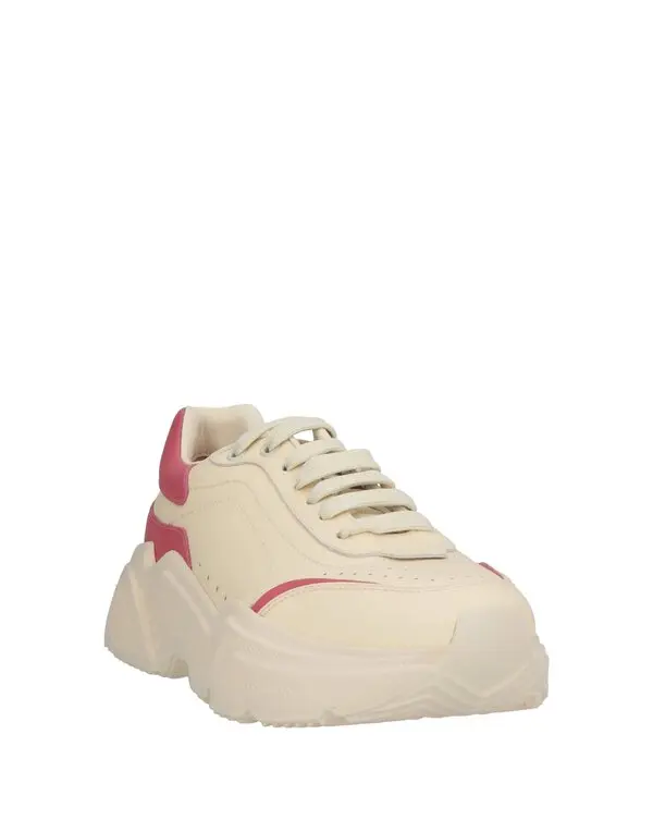 Dolce & Gabbana Two-tone Leather Casual Shoes