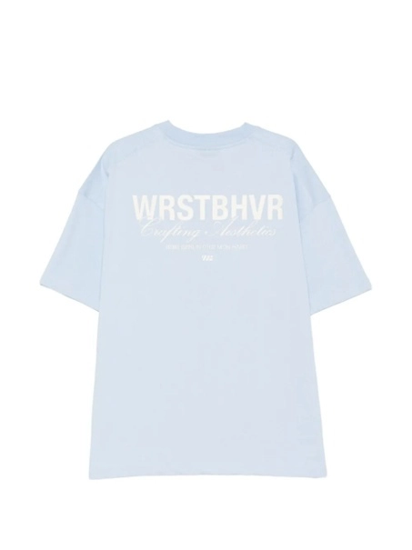 WRSTBHVR Round-neck T-shirt