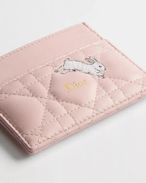 Dior Freesia Card Holder
