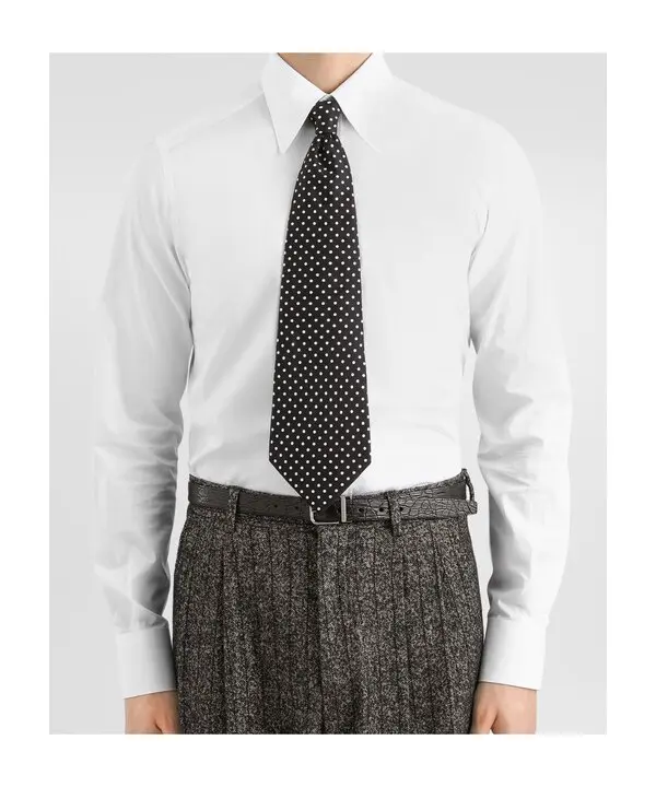 Dolce & Gabbana Polka Dot Jacquard Tie