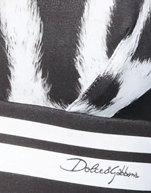 Dolce & Gabbana Zebra-print Cropped Tank Top