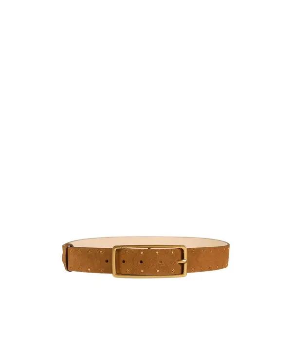 Rag & Bone Suede Belt - Brown