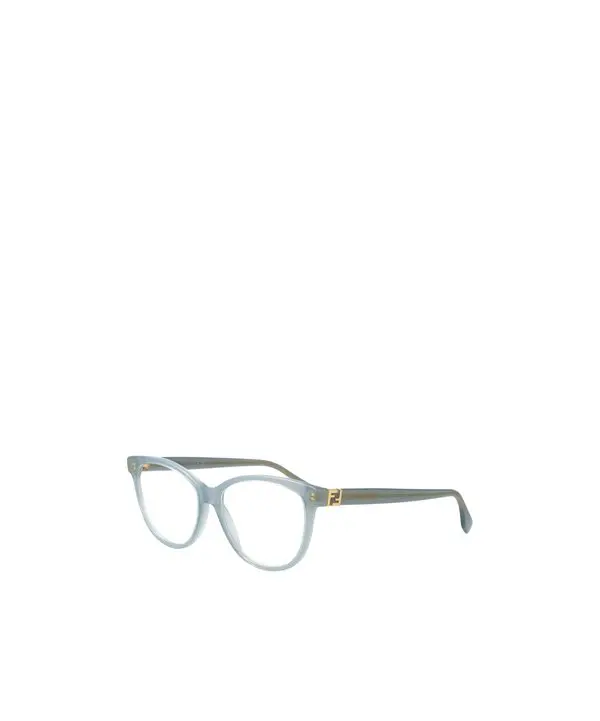 Fendi Geometric Frame Plano Lens
