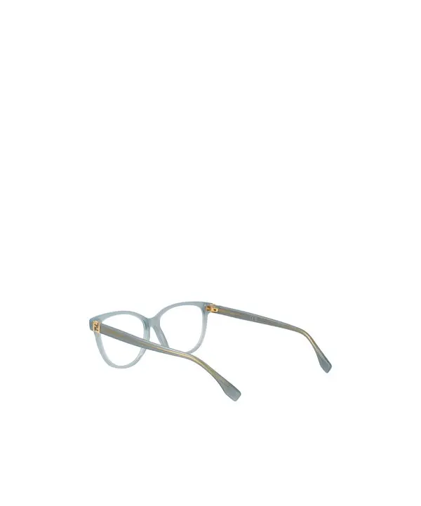 Fendi Geometric Frame Plano Lens