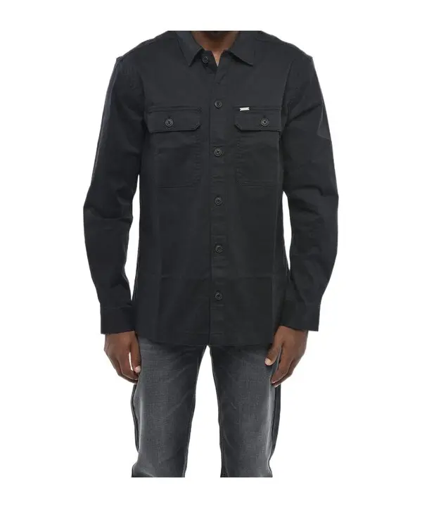 DIESEL® Button-down Shirt - Black