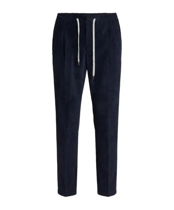 PT TORINO Drawstring Casual Pants - Black