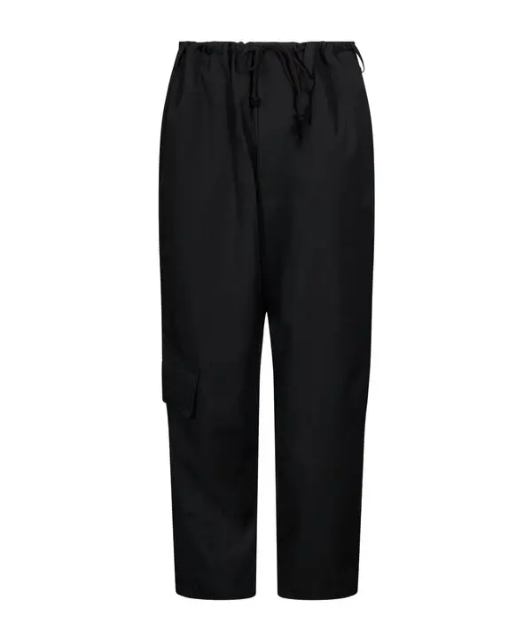 Yohji Yamamoto Drawstring-waist Gabardine Cargo Pants