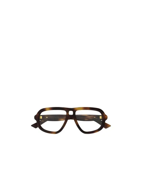 Bottega Veneta Sophia Ribbon Aviator Glasses - Medium Tortoiseshell