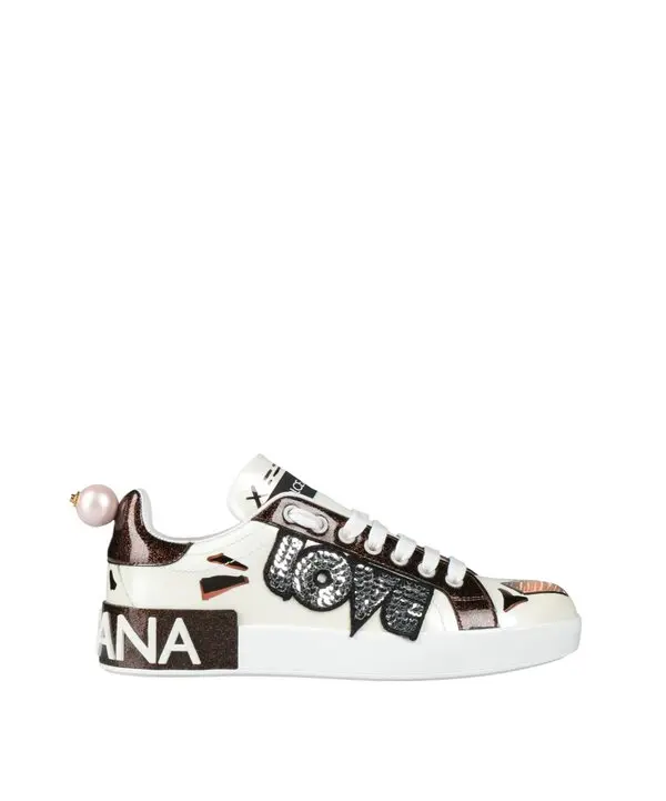 Dolce & Gabbana Multi-color Low-top Sneakers