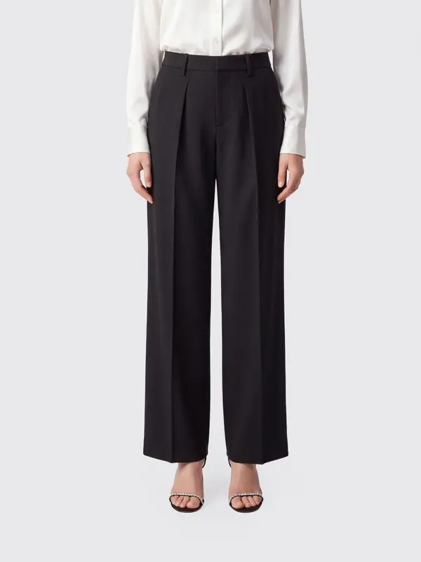 N.21 Pleated Wide-leg Trousers