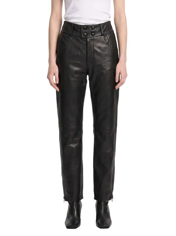 BLAZÉ MILANO Buttoned Straight-leg Pants