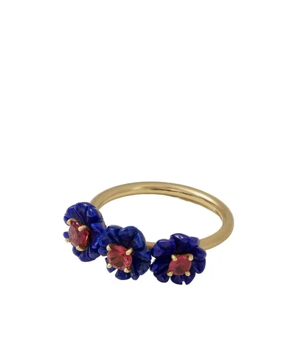 Irene Neuwirth 18-karat, Lapis Lazuli And Tourmaline Ring - Blue