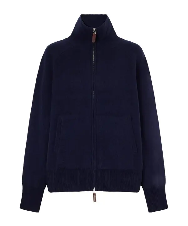Guest In Residence Rib-trimmed Felted Jacket