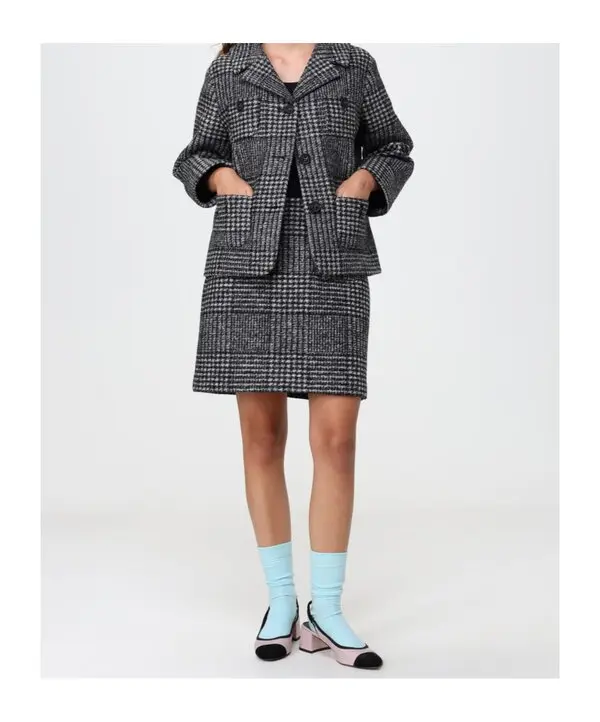 N.21 Houndstooth Skirt