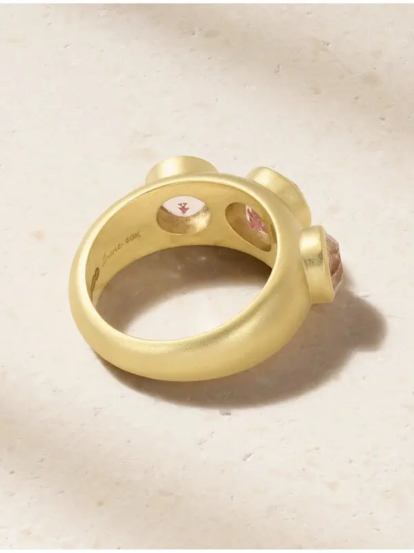 Irene Neuwirth 18-karat Gold And Kunzite Ring