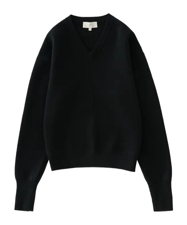 Studio Nicholson V-neck Long-sleeve Knit Top