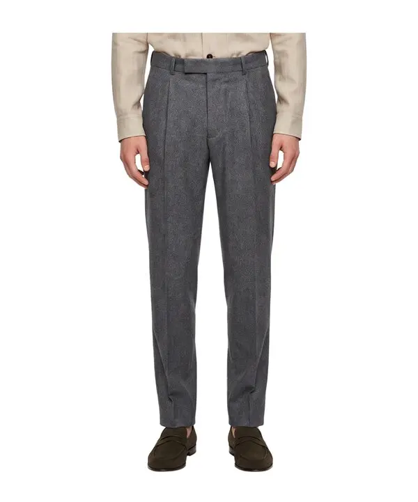Zegna Pleated Trousers