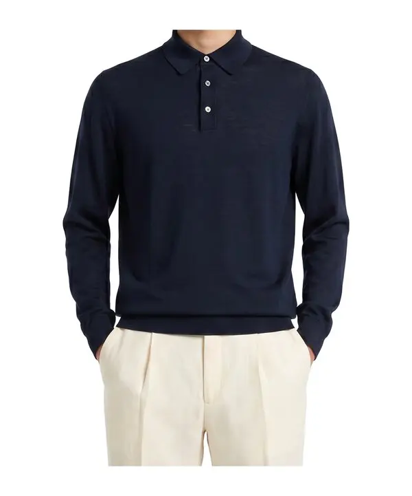Kiton Long-sleeve Polo Shirt