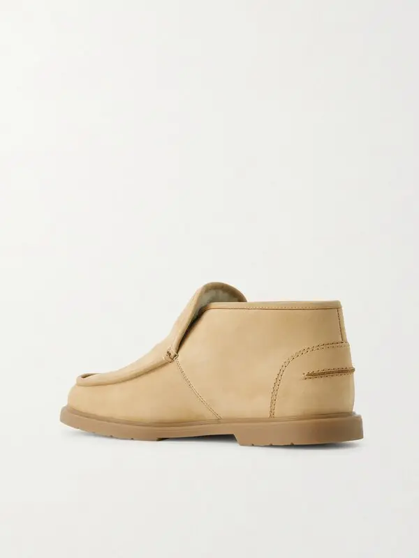 YVES SALOMON Suede Ankle Boots