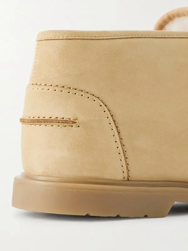 YVES SALOMON Suede Ankle Boots