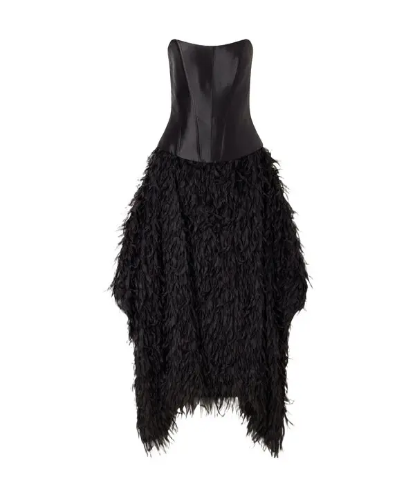 Simkhai Leanna Strapless Gown