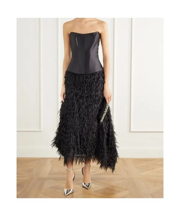 Simkhai Leanna Strapless Gown
