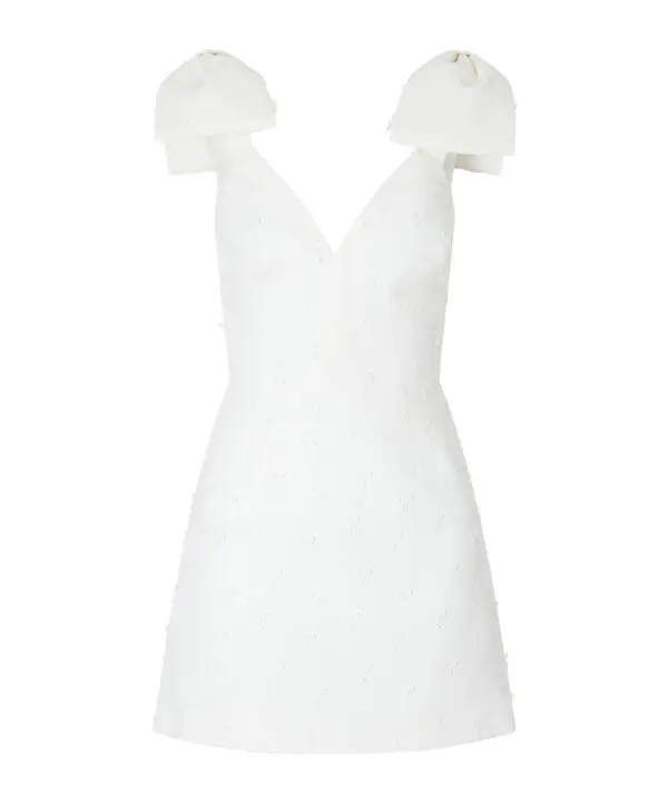 Rebecca Vallance Mariee Mini Dress - White