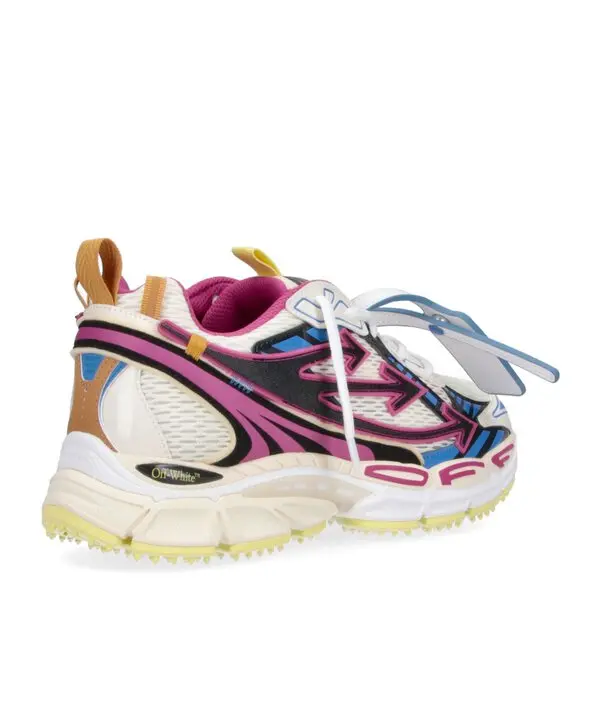 Off-White Round-toe Sneakers