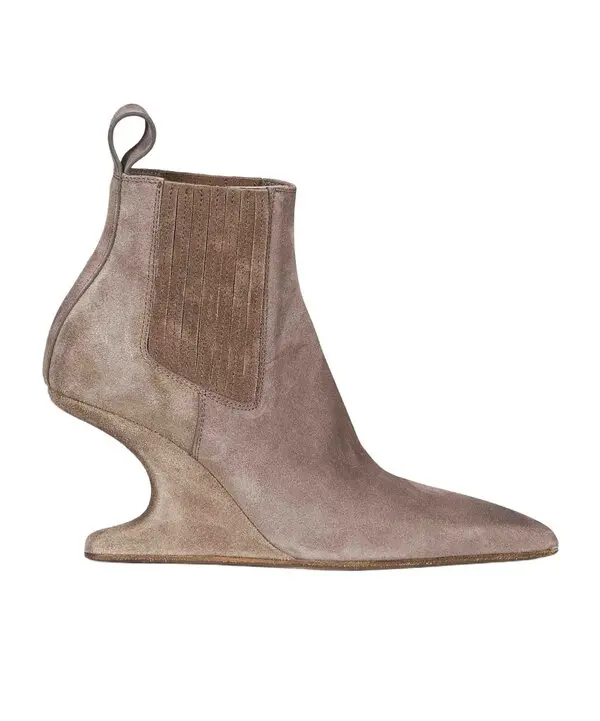 Rick Owens Cantilever Ankle Boots