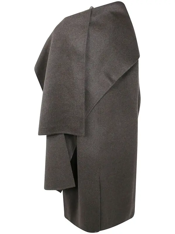 Soeur Finn Draped Wool Coat