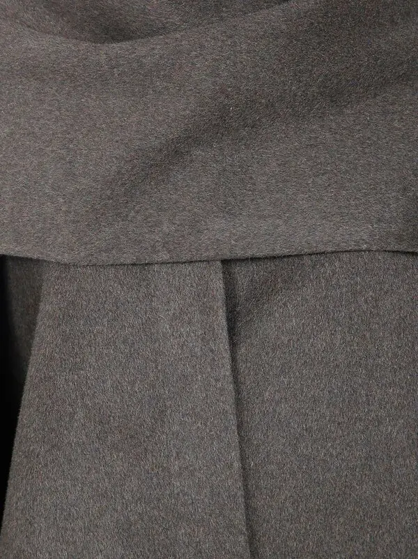 Soeur Finn Draped Wool Coat