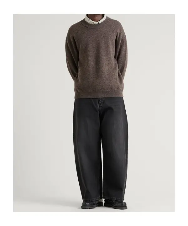 Studio Nicholson Crew-neck Long-sleeve Knit Top