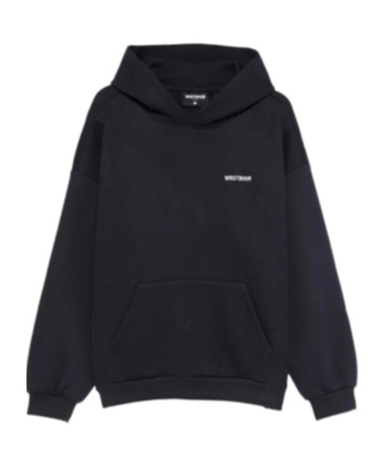 WRSTBHVR Hooded Pouch Sweater - Darksapphire