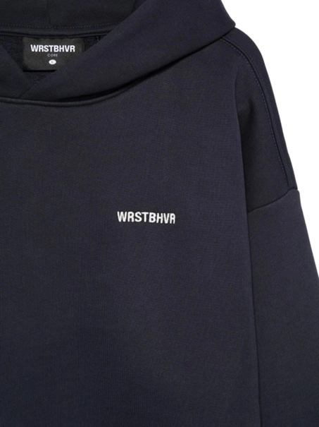 WRSTBHVR Hooded Pouch Sweater