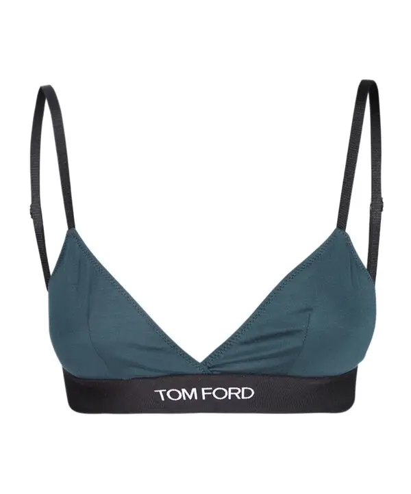 TOM FORD Triangle Bra - Blue