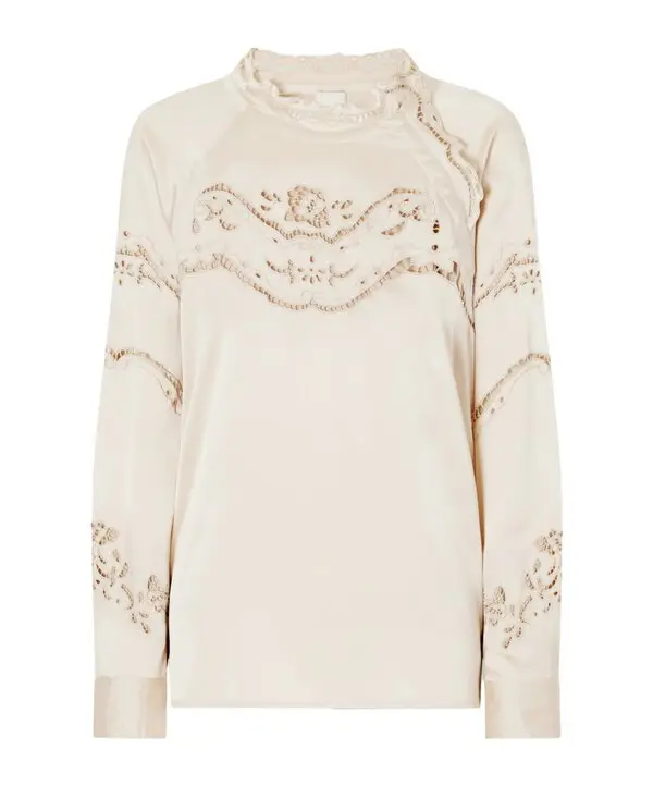Isabel Marant Étoile Enelia Silk Blouse