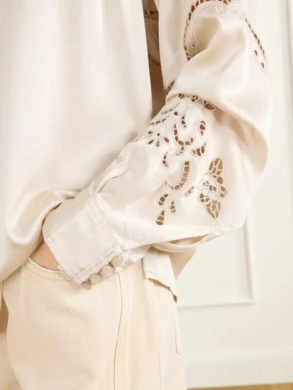 Isabel Marant Étoile Enelia Silk Blouse