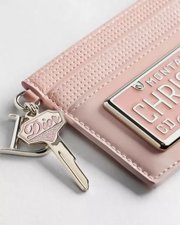Dior Saddle Freesia Card Holder