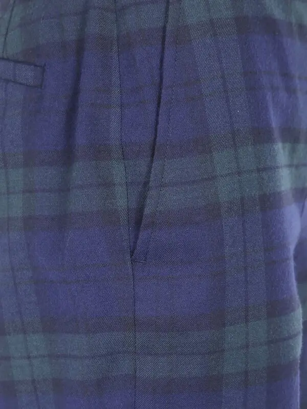 Ralph Lauren Checked Straight Pants