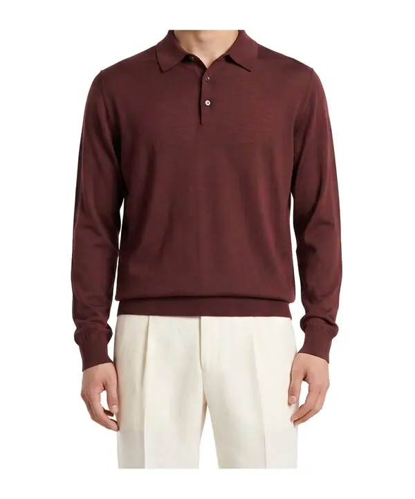Kiton Long-sleeve Polo Shirt