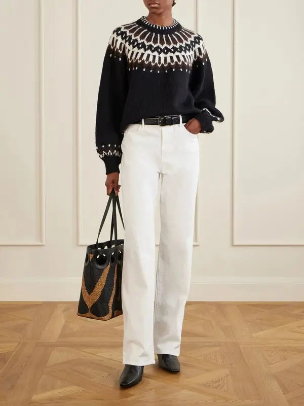 DÔEN Minimal Patterned Sweater