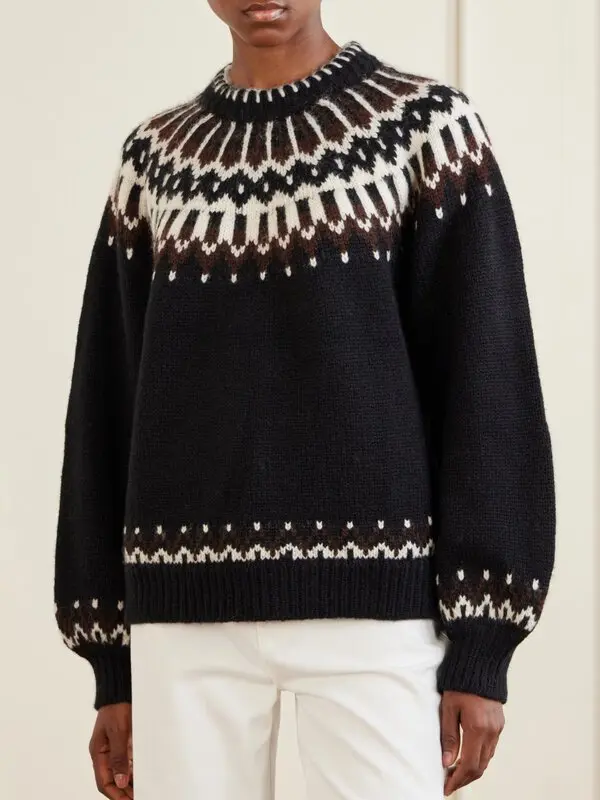 DÔEN Minimal Patterned Sweater