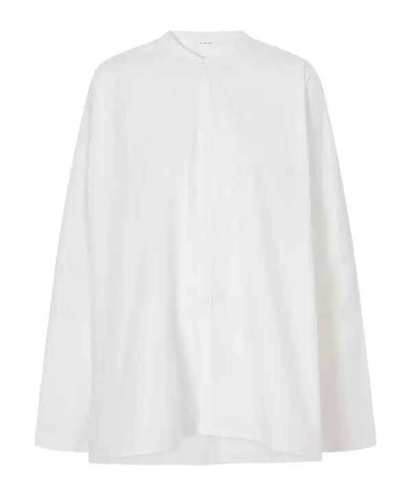 RUOHAN Asymmetrical Cotton-poplin Shirt