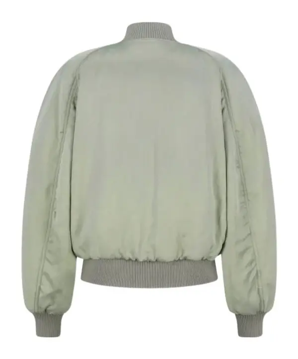 AMOMENTO Long-sleeved Cropped Jacket