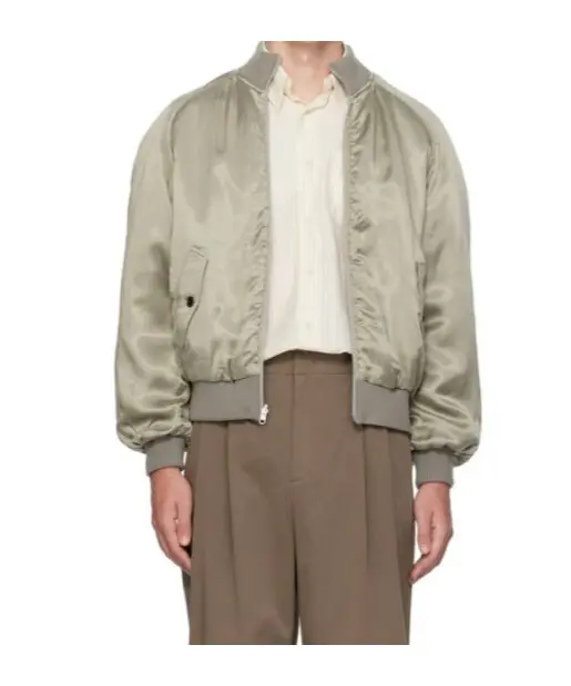 AMOMENTO Long-sleeved Cropped Jacket