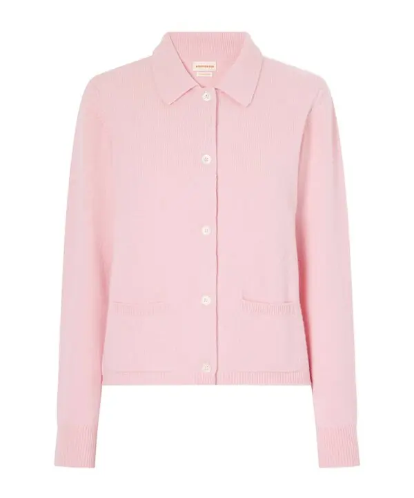 Daughter Wool Polo Cardigan